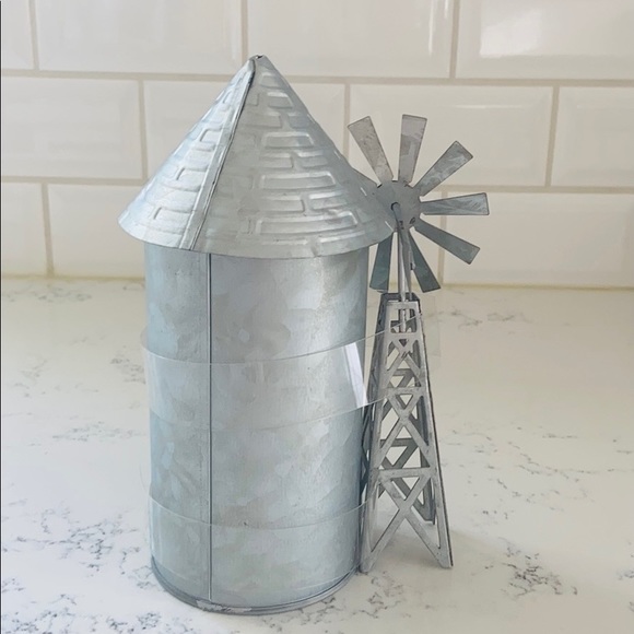 Target | Holiday | Target Galvanized Grain Silo Windmill Set | Poshmark